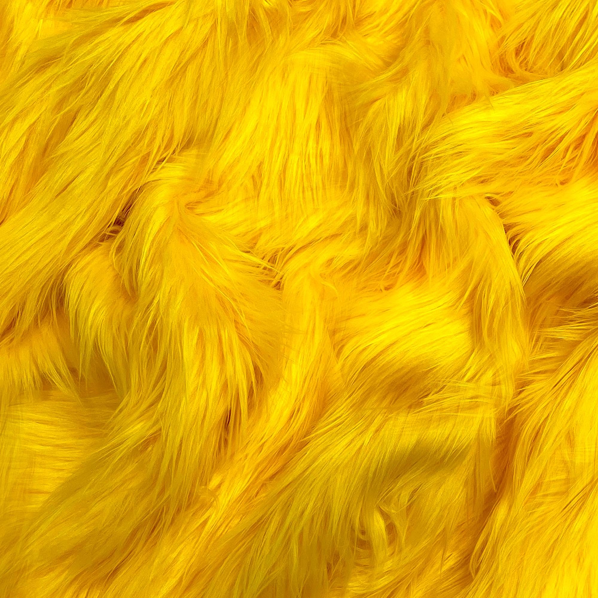 Amazon.com: EOVEA Shaggy Faux Fur Fabric by The Yard - 18" X 60" Inch ...