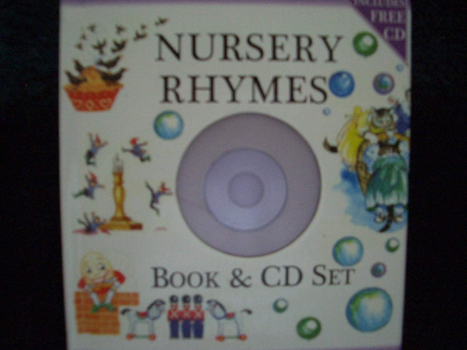 Nursery Rhymes Book & CD : Amazon.it: Libri