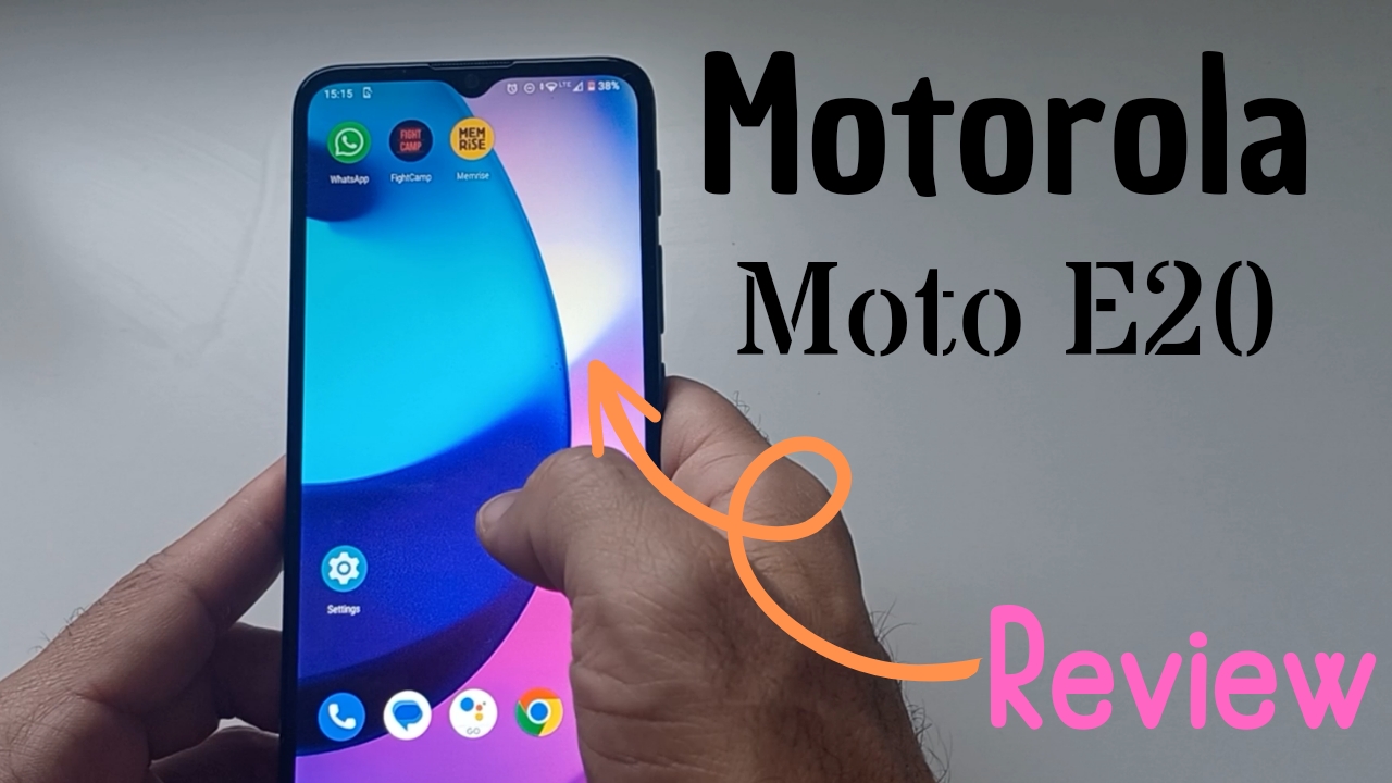 Watch Motorola Moto E20 Review on Amazon Live