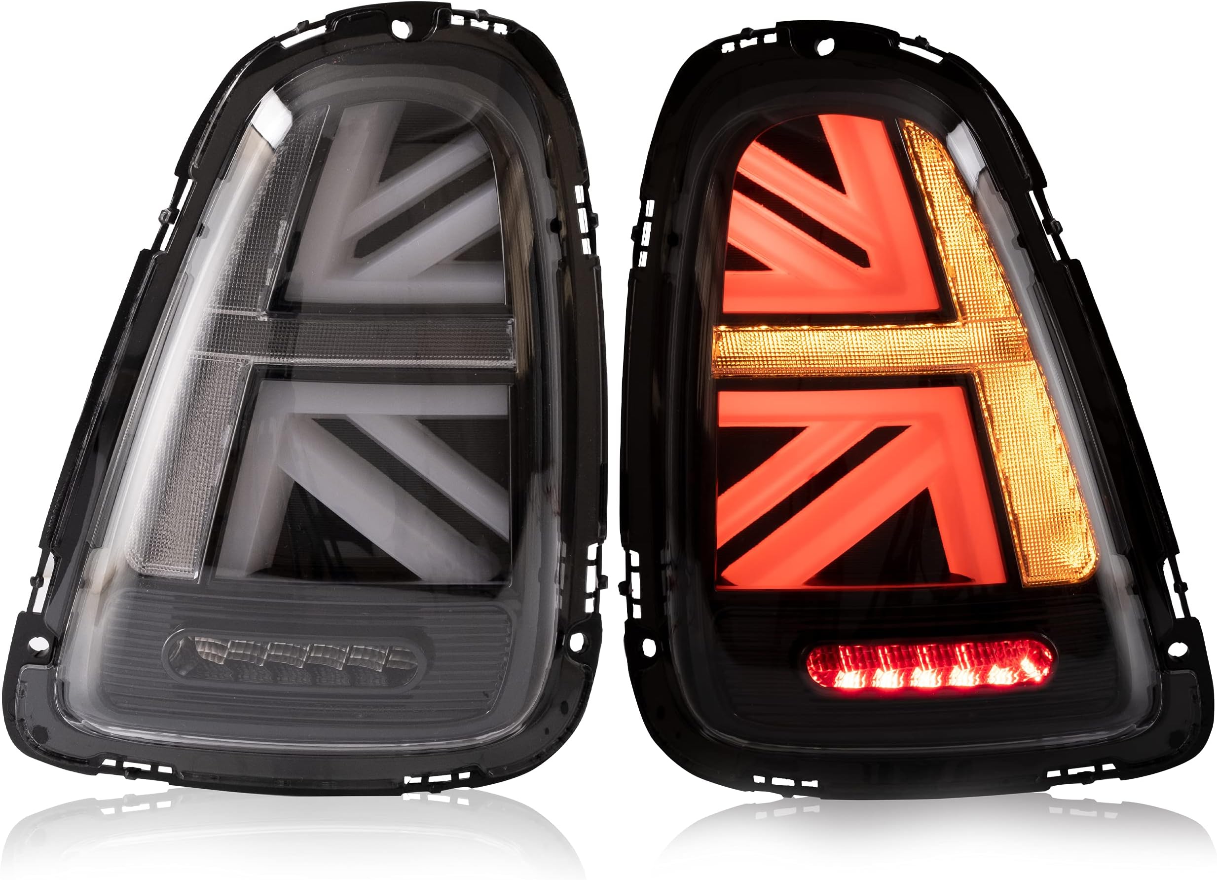 VLAND Tail Lights for Mini Cooper R56 R57 R58 R59 2007-2013 Rear Lights ...