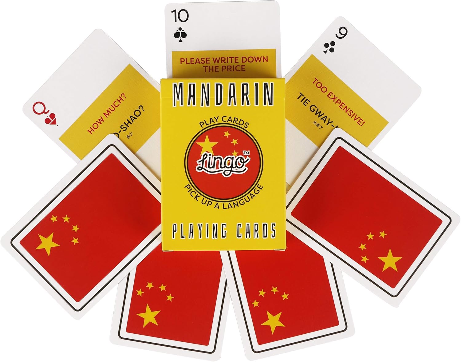 Amazon.com: Mandarin Flashcards - Playing Cards for Beginners to Learn ...
