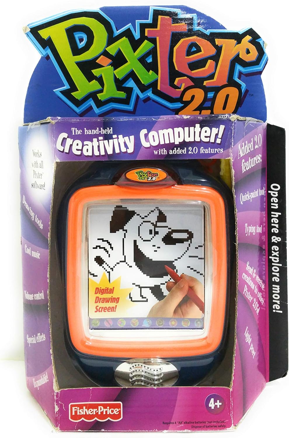 Fisher-Price: Pixter 2.0 - Purple : Amazon.com.au: Toys & Games