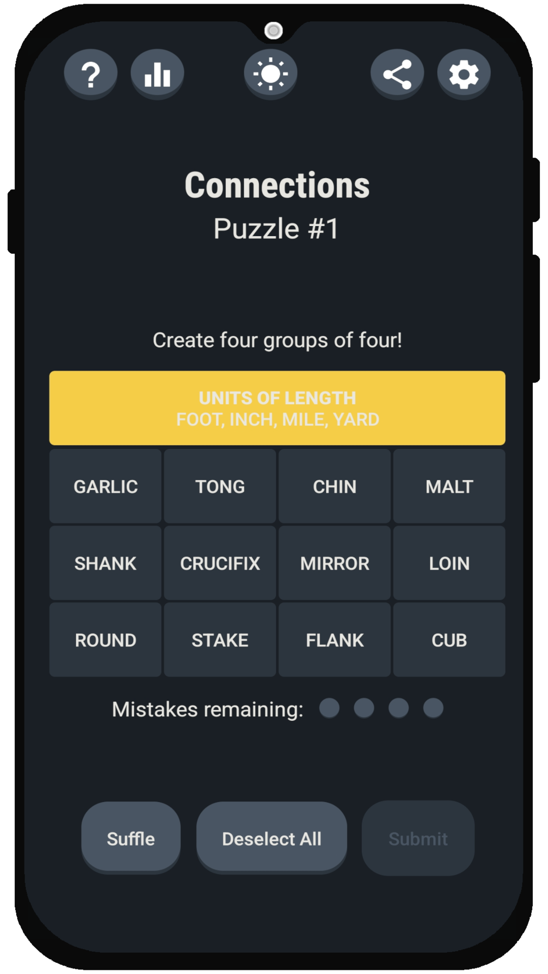 Connections: Find groups of four words - App on Amazon Appstore