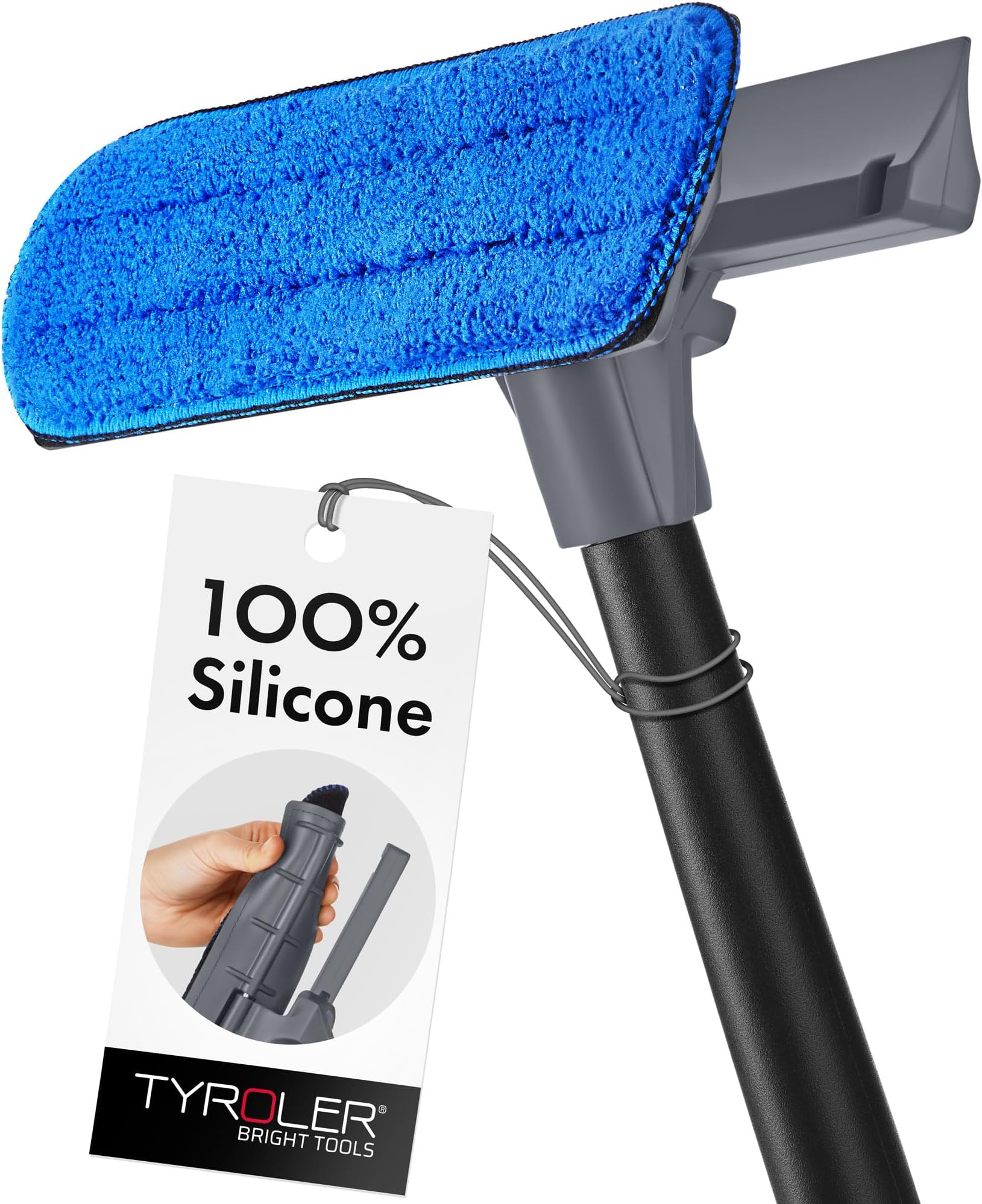 Tyroler | The Glider D4 Magnetic Window Cleaner | Universal Fit 2-40mm ...