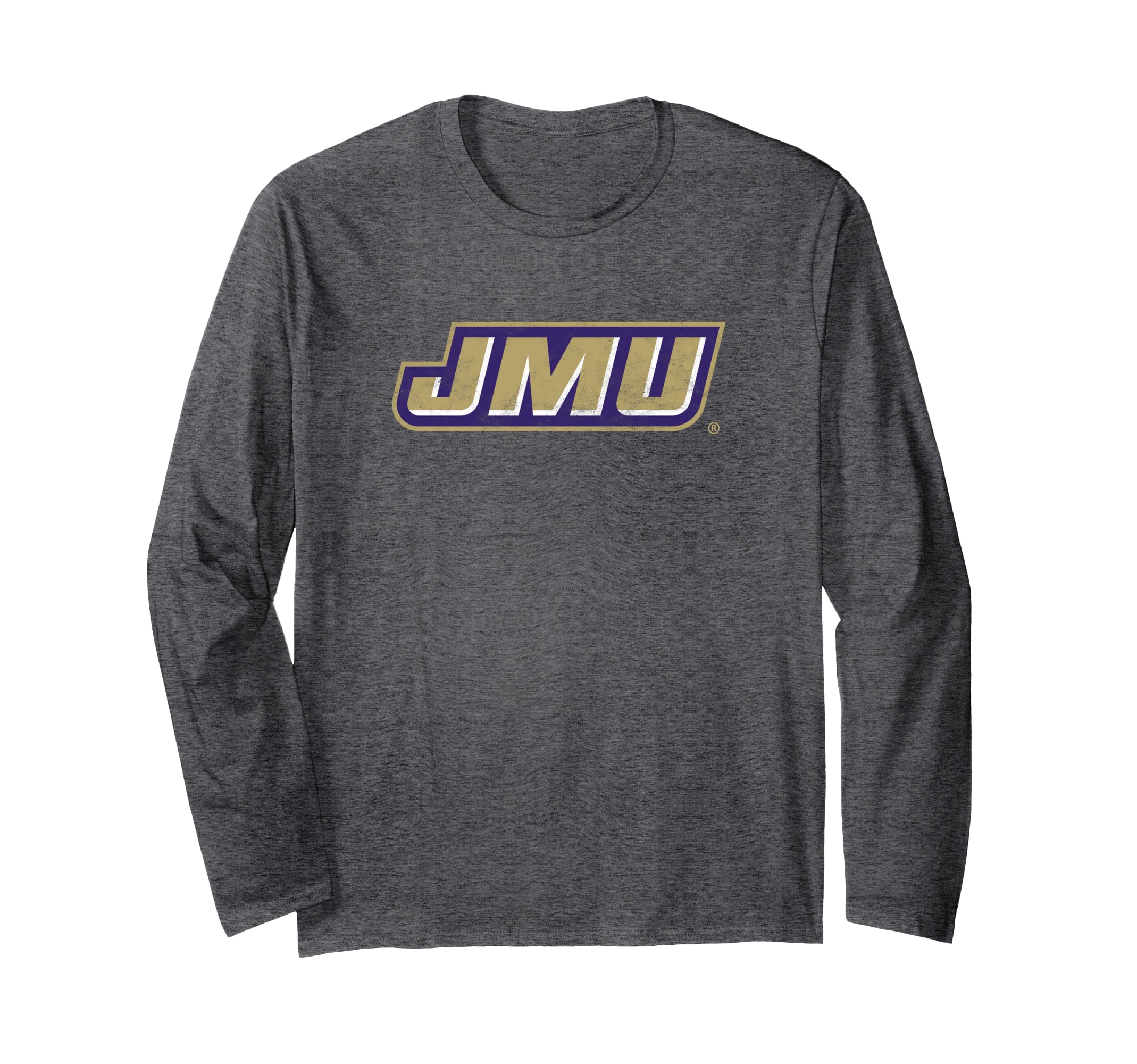 Amazon.com : James Madison University JMU Dukes Distressed Primary Long ...