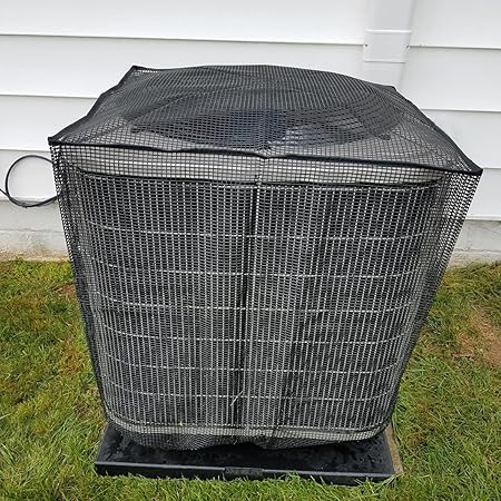 Amazon.com: Full Mesh Air Conditioner Cover – AC Cover Designed to ...