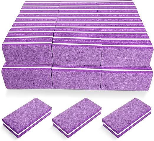 Amazon.com : Nail Buffers (60 Pack), Buffer Block Nail File for Acrylic ...