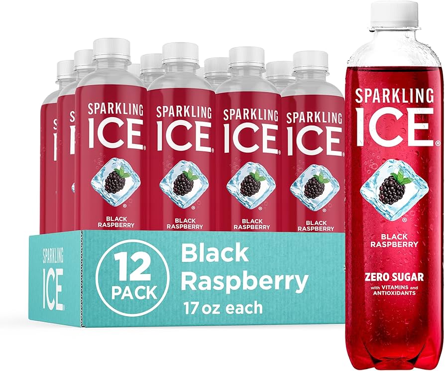Black Sparkling Water Cascade Ice Black Raspberry Sparkling Water,