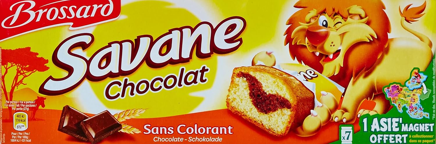 Brossard Savane Pocket au Chocolat le Paquet 189 g : Amazon.fr: Epicerie