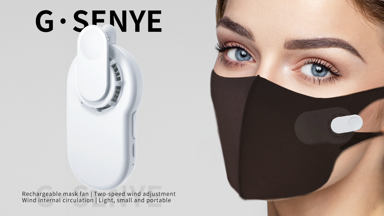 Watch face mask fan on Amazon Live