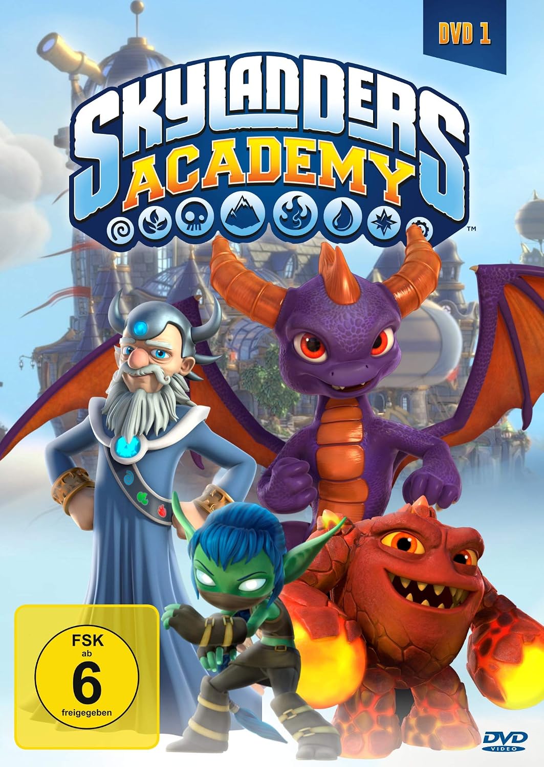 Skylanders Academy Staffel 1 - DVD 1: Amazon.co.uk: DVD & Blu-ray