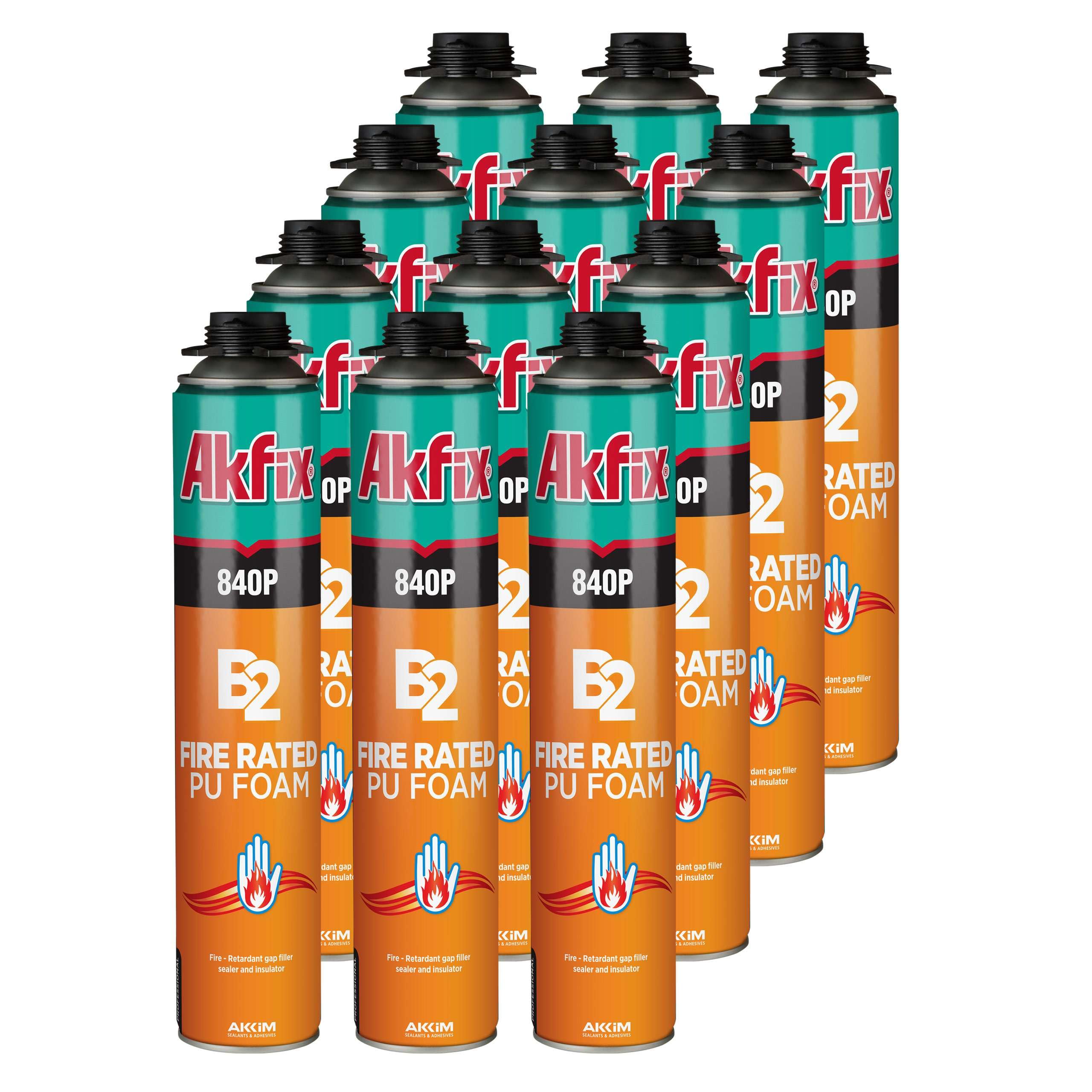 Snapklik.com : Akfix 840P Fire Block Spray Foam