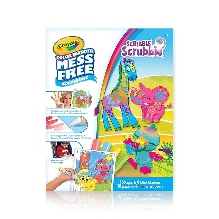 Buy Crayola Color Wonder Mess-Free Colouring Pages & Mini Markers ...