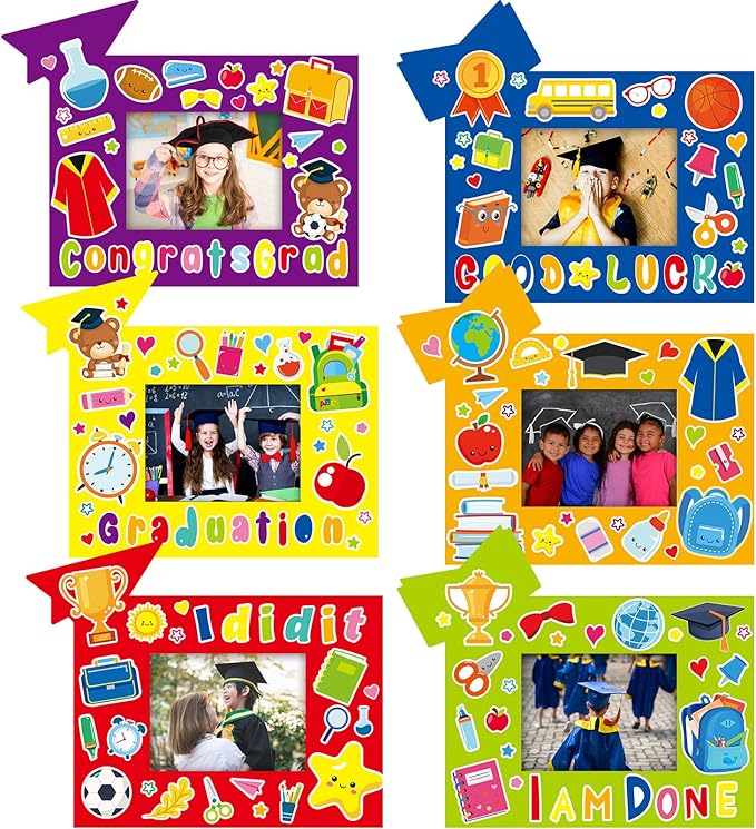 Amazon.com: 2025 Graduation Gifts for Kids, 24 Pcs Graduation Picture ...