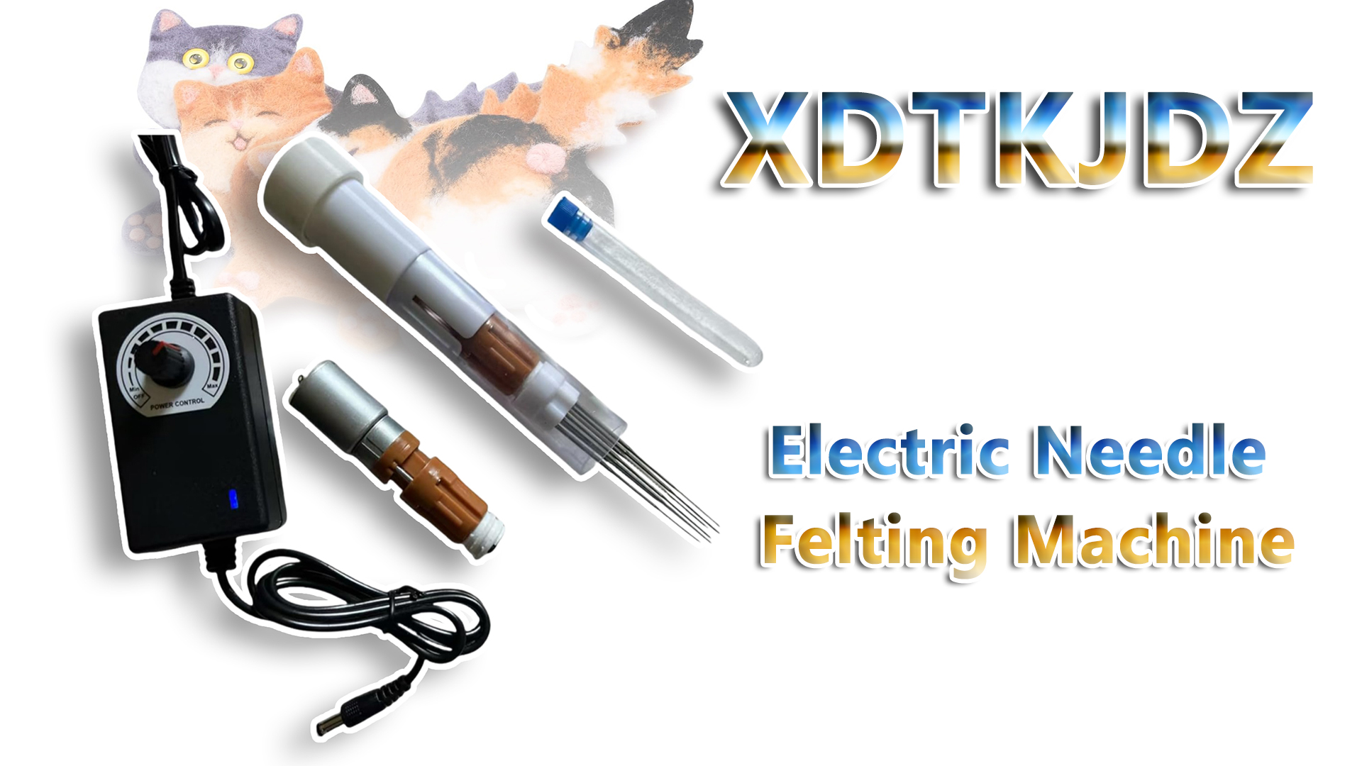 Electric Felting Needle Kids Sewing Crafts Upgrade Needle Felting ...