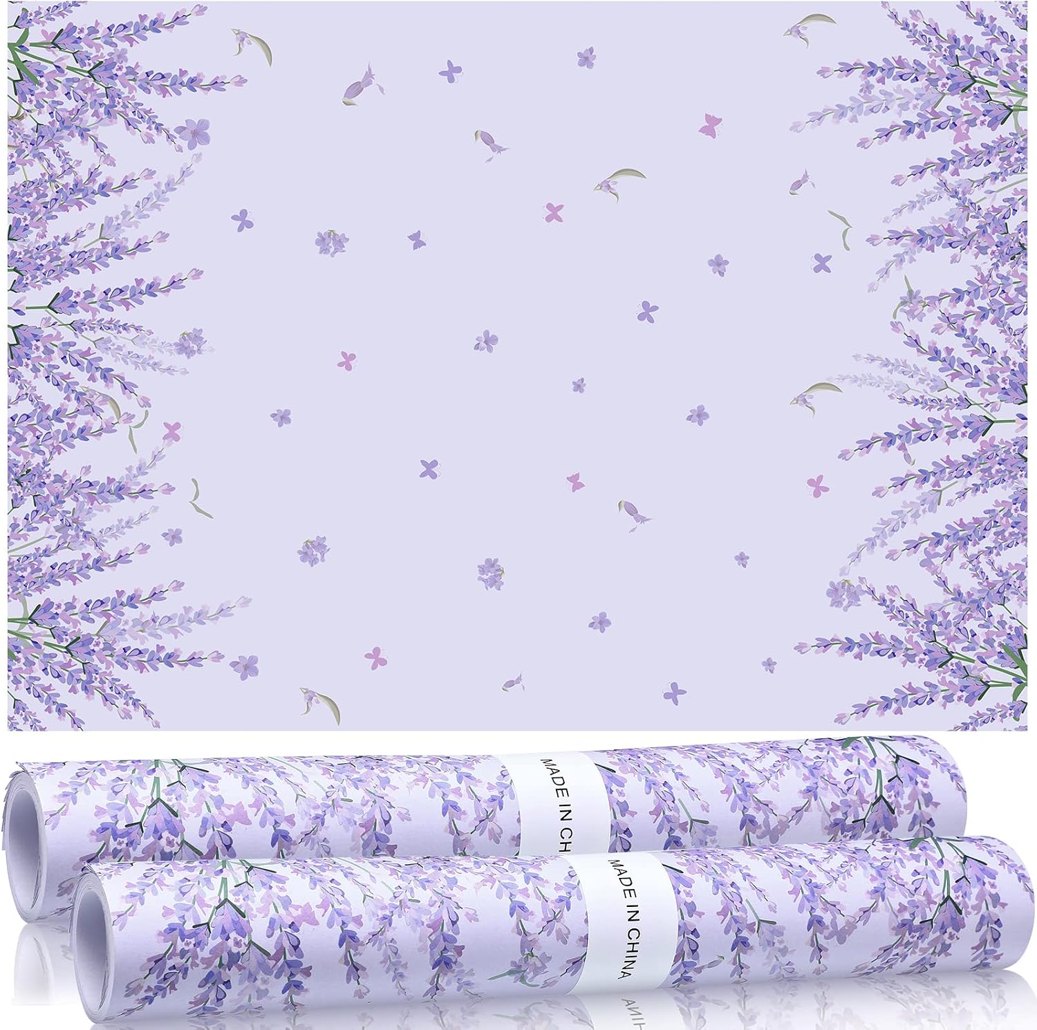 Amazon.com: Thenshop 30 Sheets Floral Scented Drawer Liners 14 x 19.5 ...