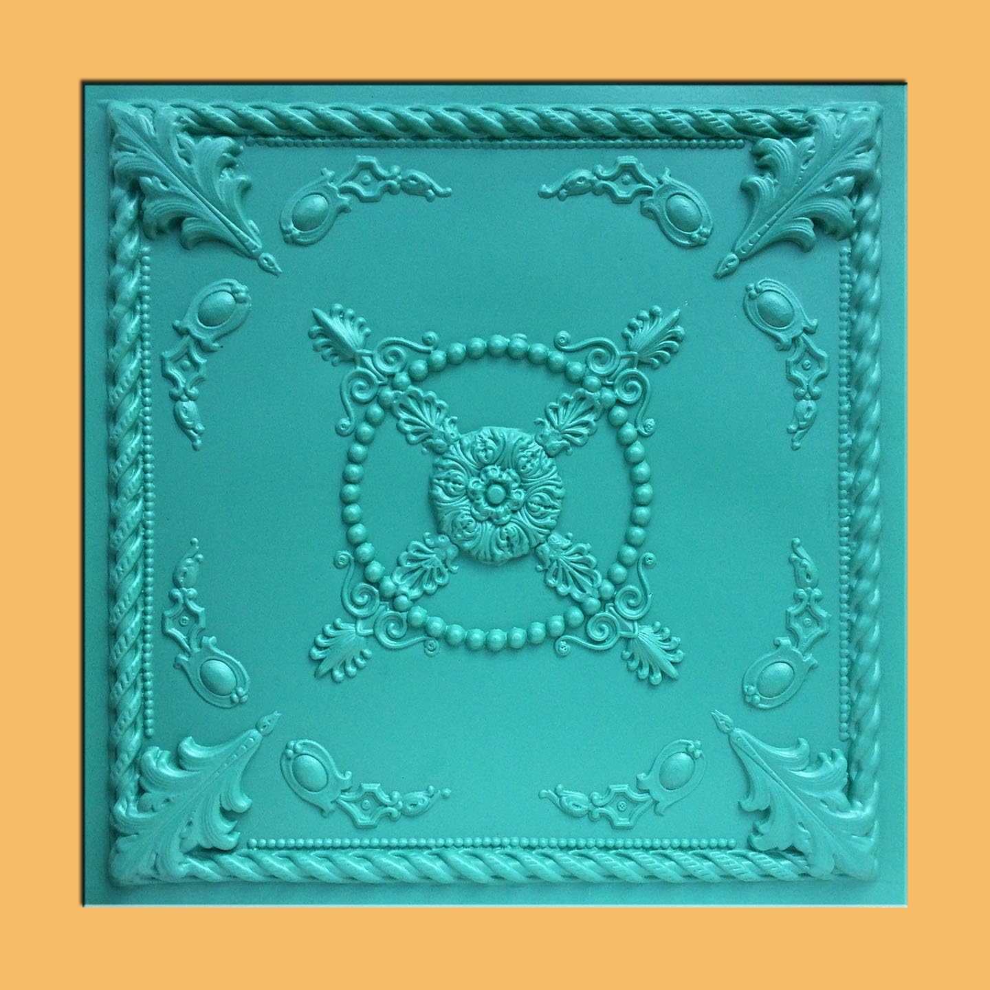 Amazon.com: 30pc of Jewel Patina Green (24"x24" PVC 20 mil) Ceiling ...