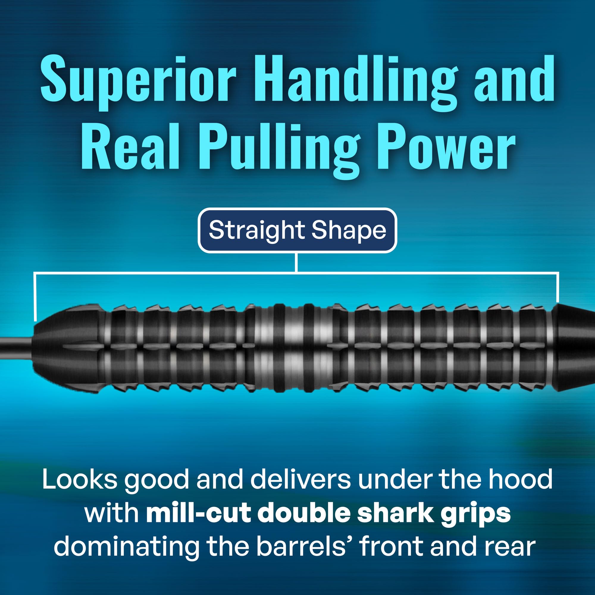 Shot! Darts Redline BLAZ3D Steel Tip Dart Set Front Weighted 80% ...