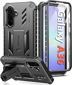 Amazon.com: FNTCASE for Samsung Galaxy A36-5G Case: for Galaxy A56-5G Case Military Grade Drop ...