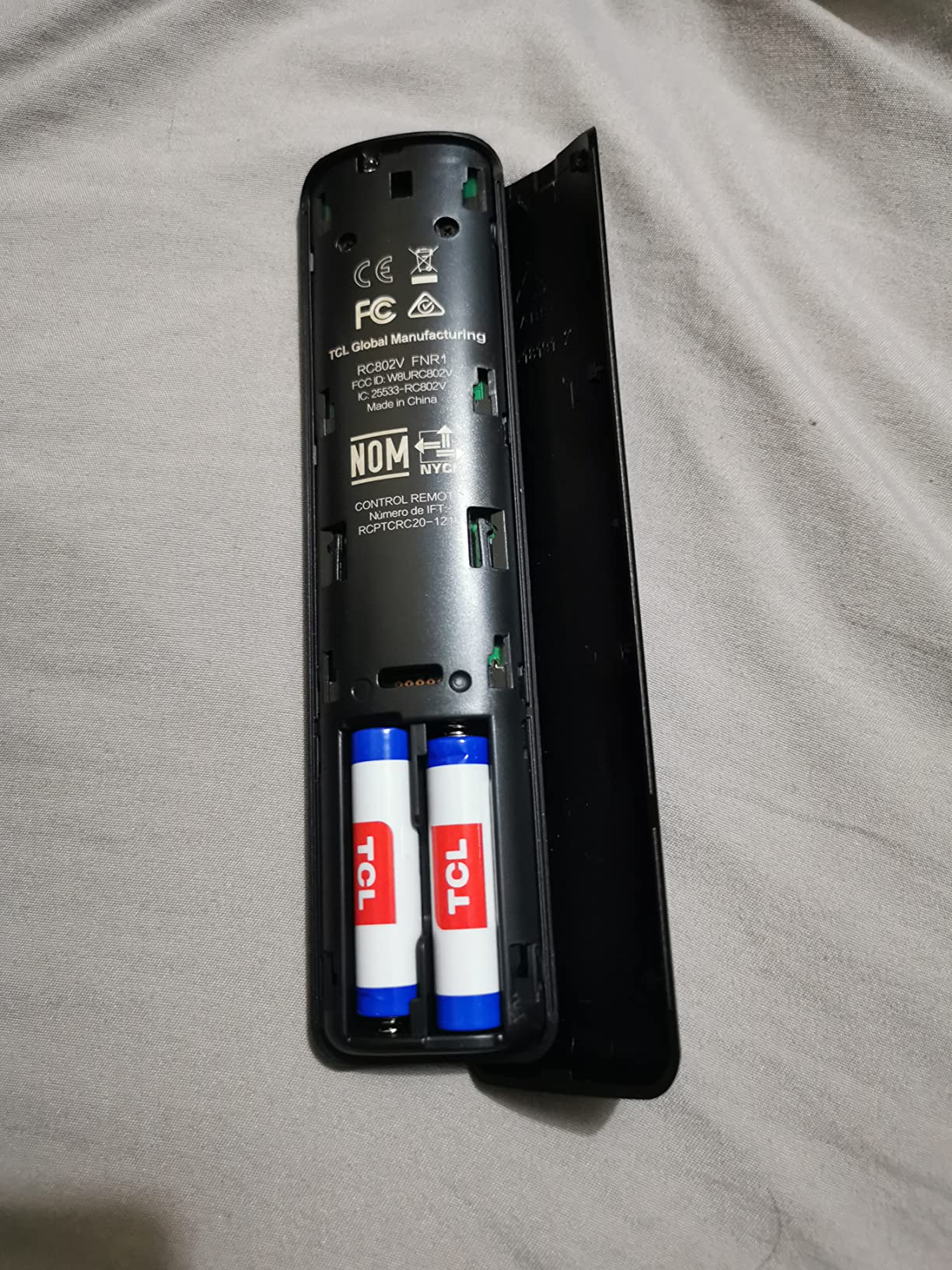 TCL - Mando a distancia original (RC802V FNR2) para televisores TCL ...