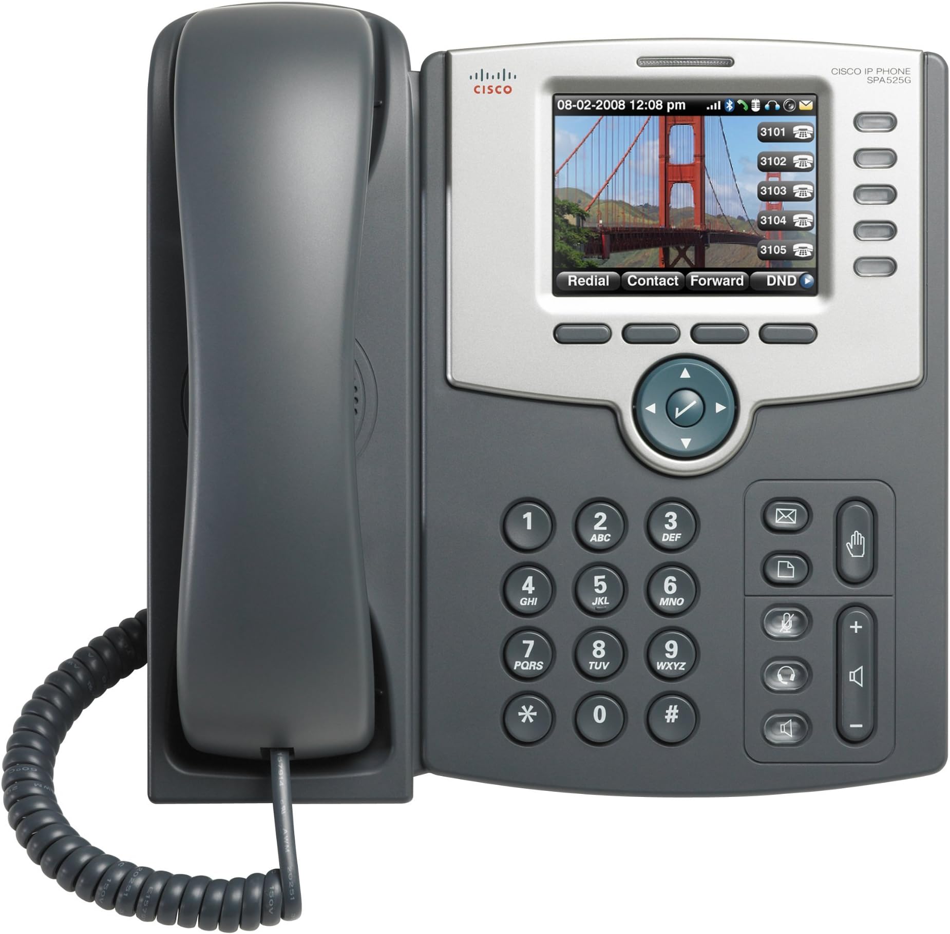 Amazon.com : Cisco SPA504G 4-Line IP Phone with 2-Port Switch, PoE and ...