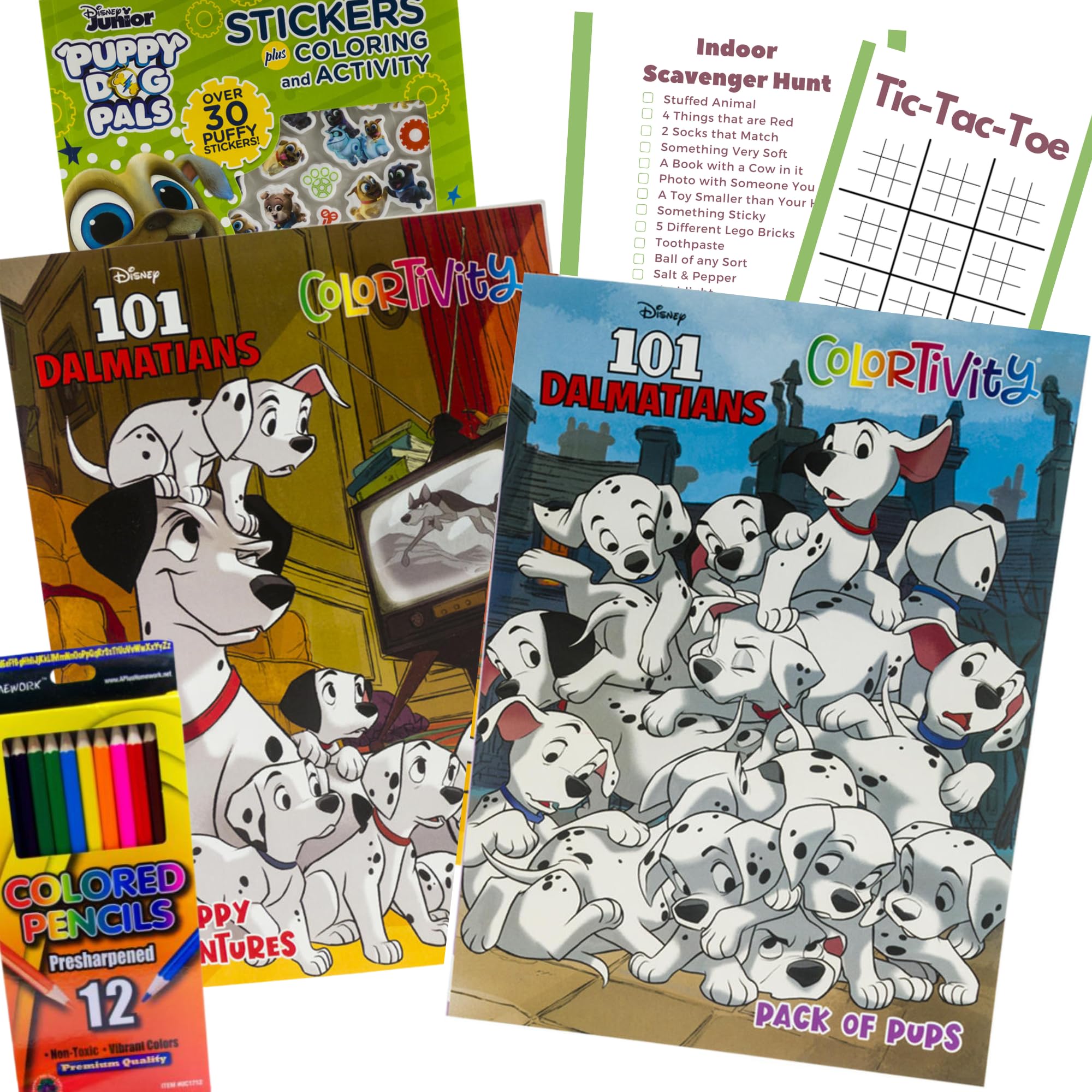 Disney 101 Dalmatians Coloring Book Set Bundle With 2 Coloring ...