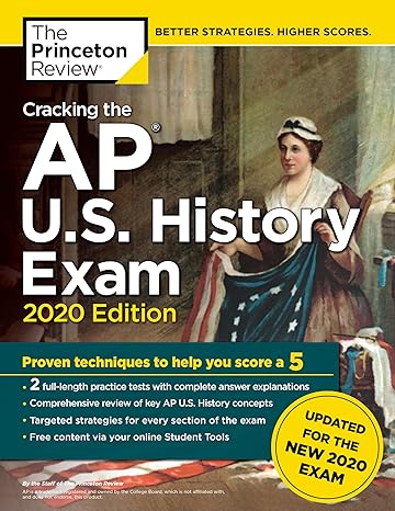 Amazon.com: Cracking the AP U.S. History Exam, 2020 Edition: Practice ...