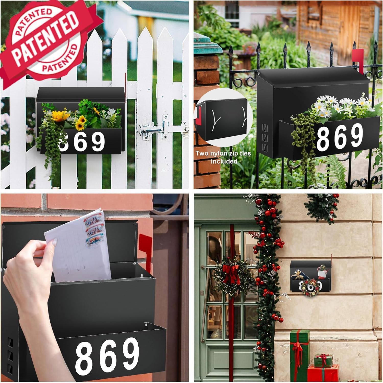 Wall Mounted Multiple Post Boxes