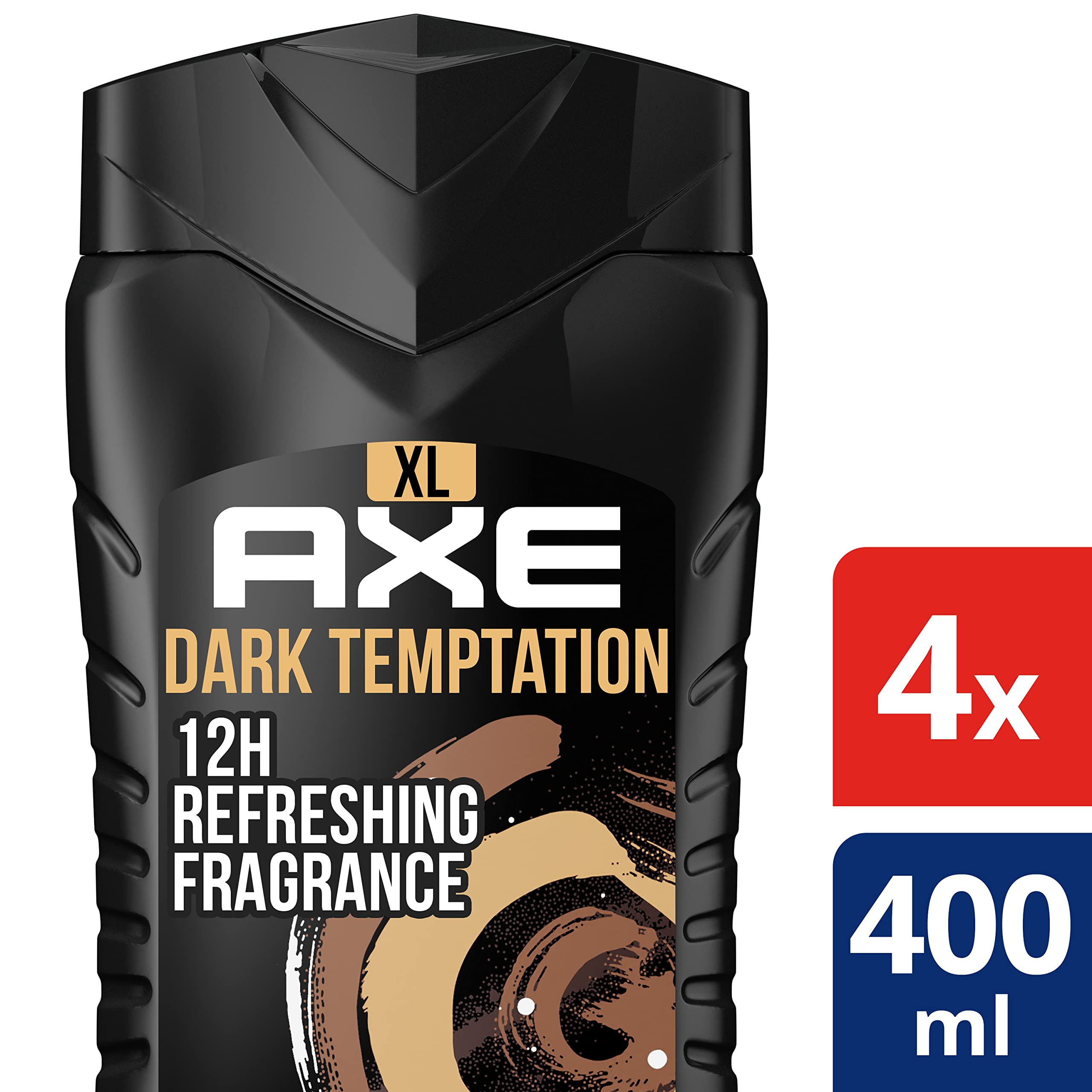 Axe Shampoo Logo AXE Geschenkset Dark Temptation 3tlg, 1 St Dauerhaft