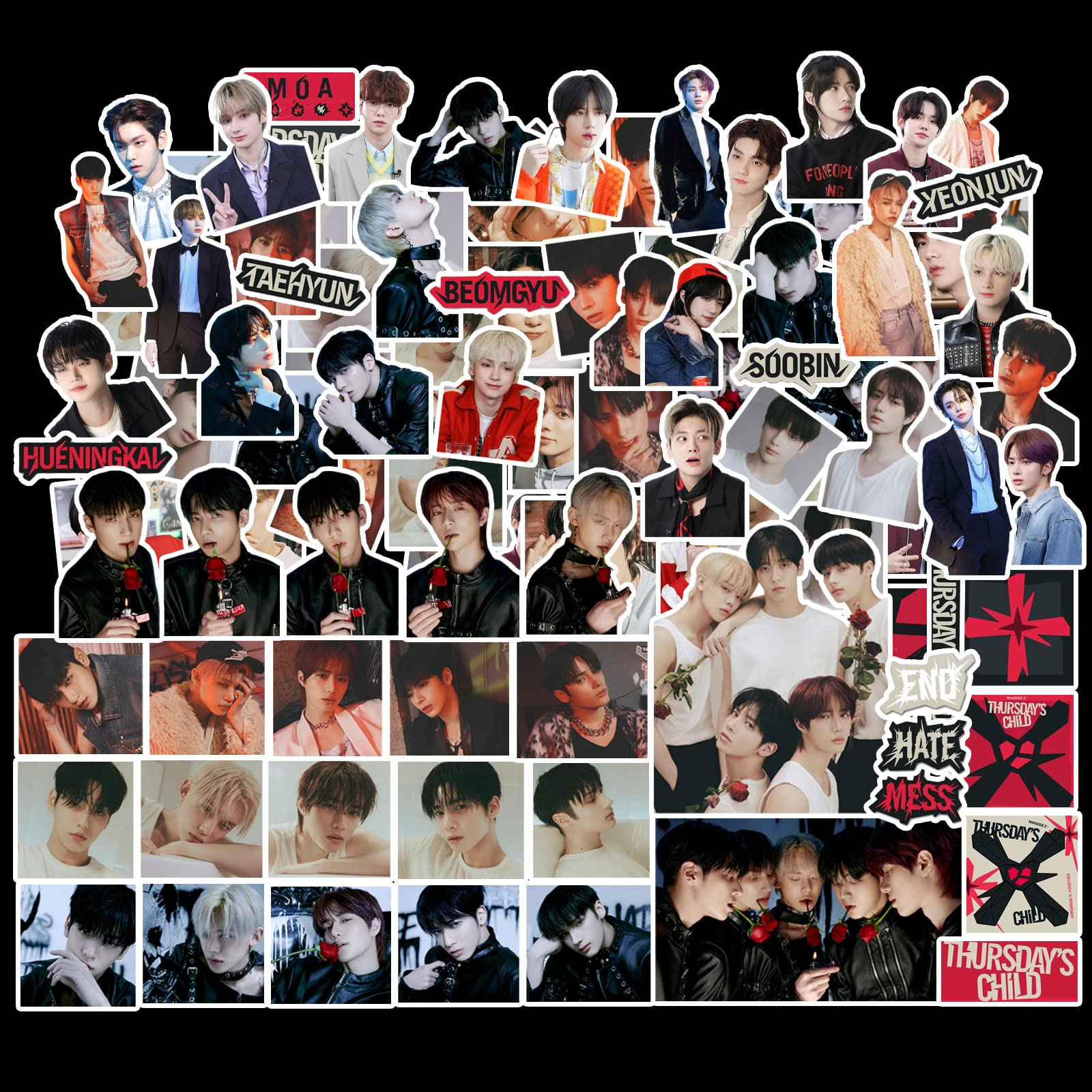 Txt Stickers 100pcs Txt Waterproof Sticker Pack Minisode 2 Thursdays ...