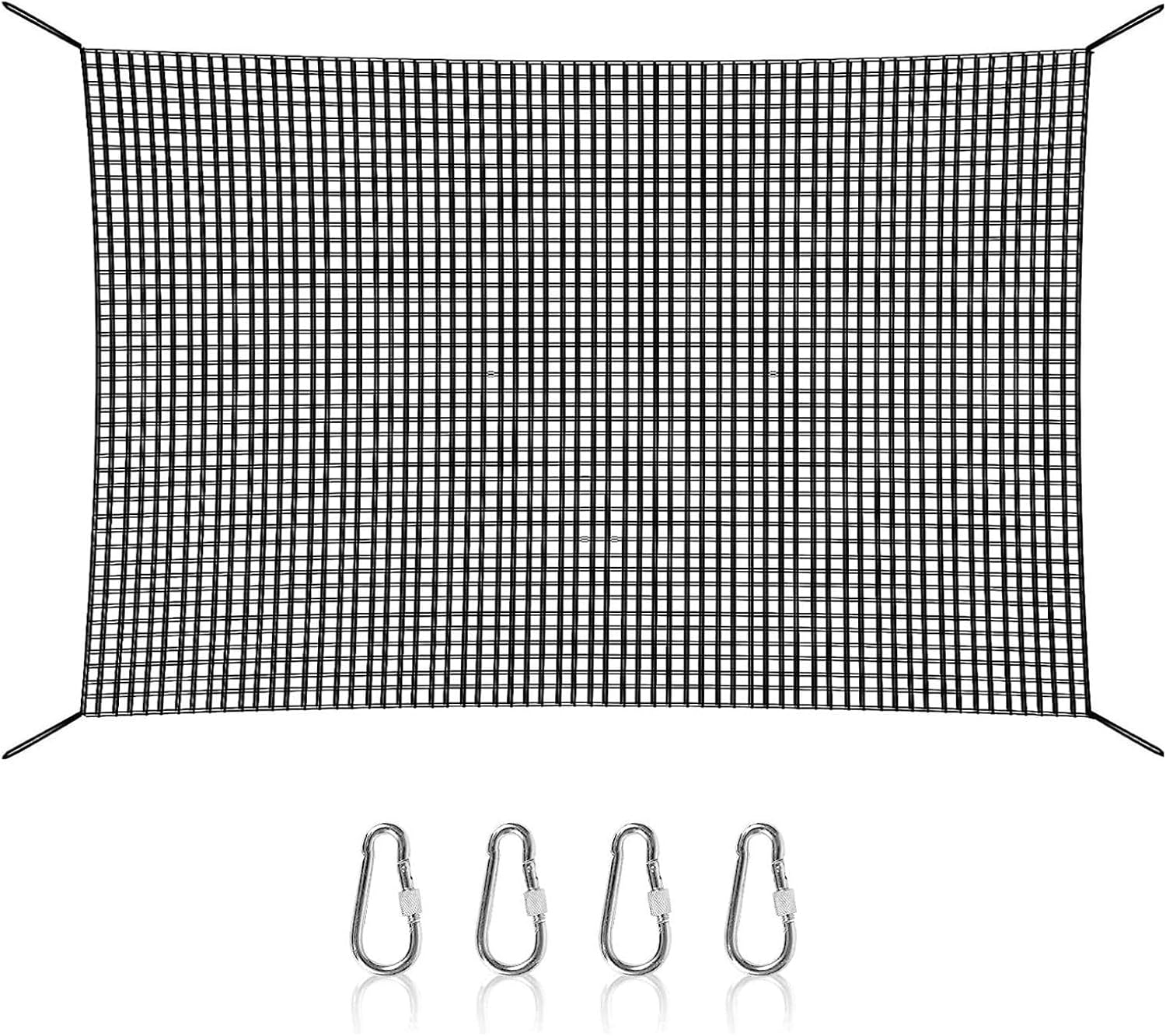 Climbing Cargo Net,Double Layers Heavy-Duty Playground Cargo Net ...