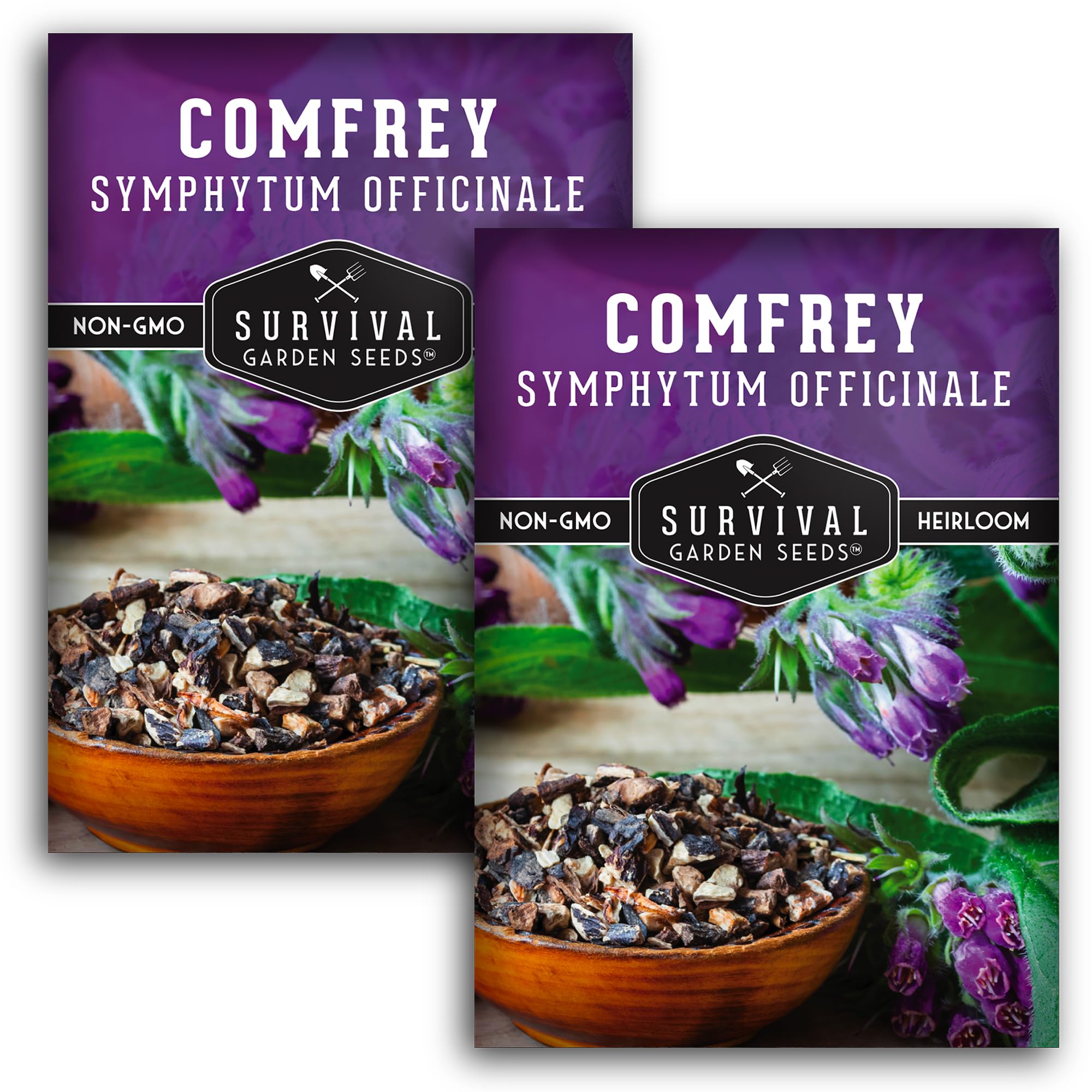 Amazon.com : Survival Garden Seeds Comfrey Seed for Planting - 2 ...