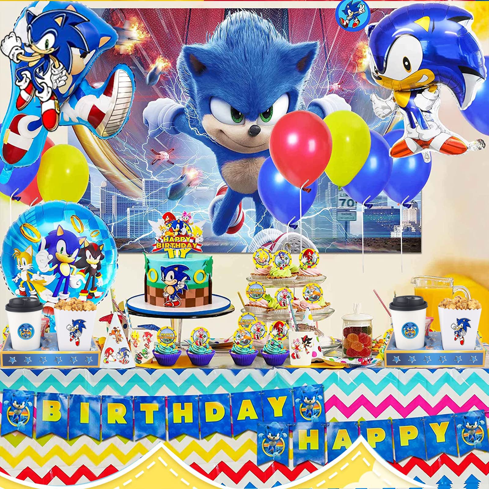 Sonic The Hedgehog Party Favors