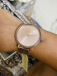 Michael Kors Analog Rose Gold Dial Women's Watch-MK3793 : Amazon.in ...