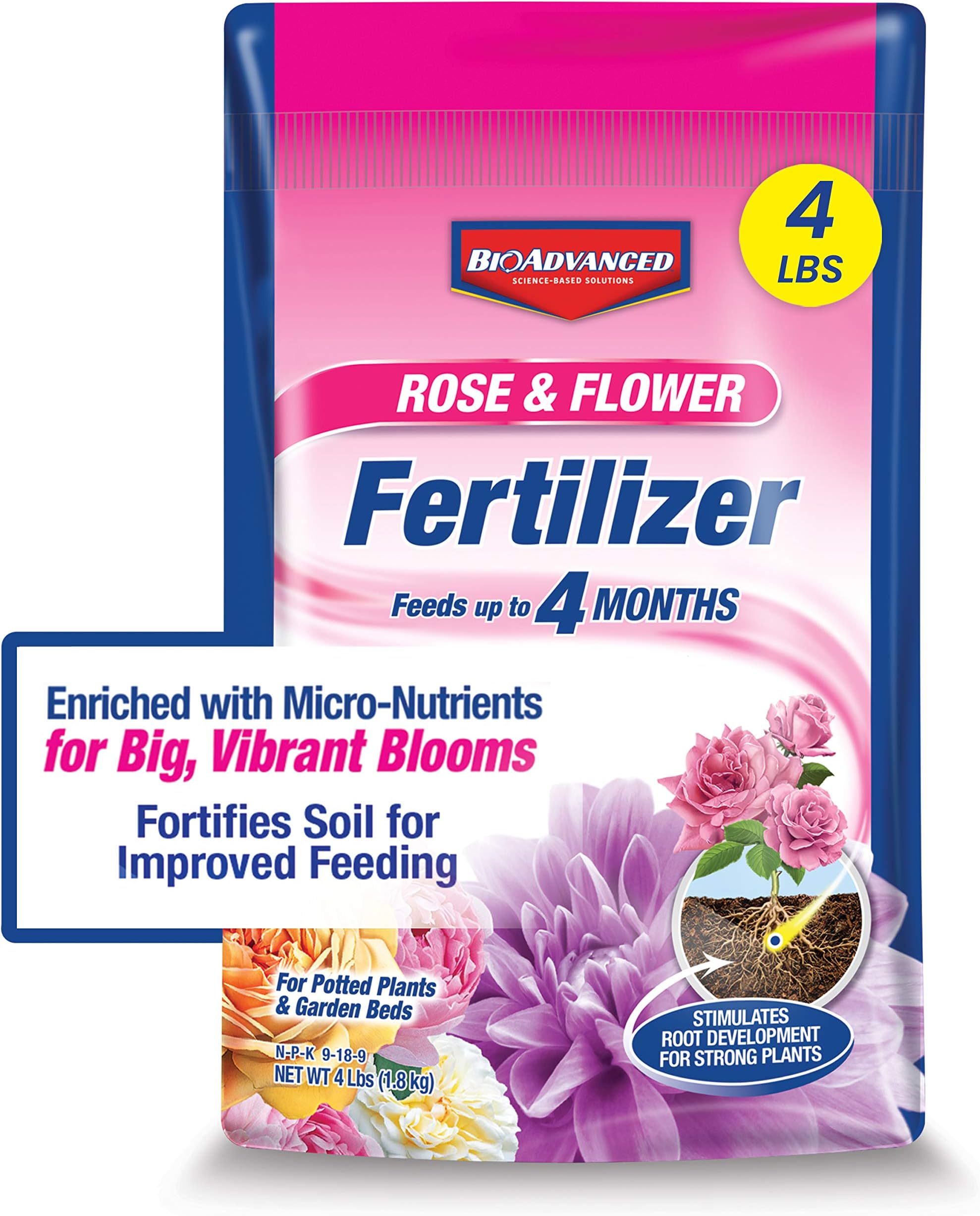 Amazon.com : GreenGro Nature's Pride Bloom Fertilizer 35 lb : Patio ...
