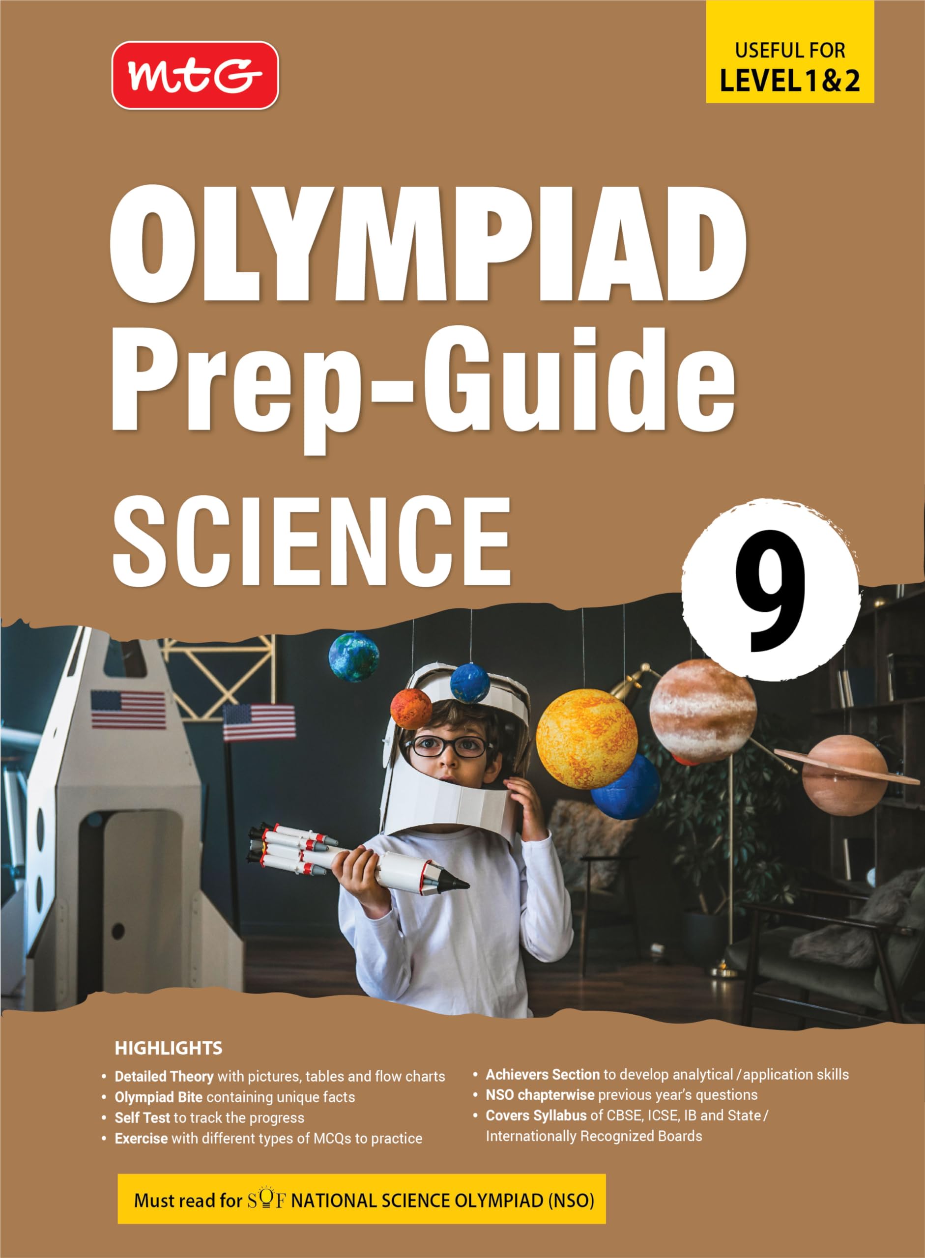 Buy MTG Olympiad Prep-Guide Class 9 Science (NSO) - Detailed Theory ...