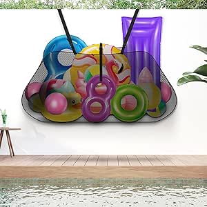 Amazon.com: GliCraft 2 Pcs Pool Floats Storage Bag Outdoor Toy Storage ...