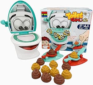 Amazon.com: Poop Shoot Toilet Game, Funny Poop Family Game for Kids and ...