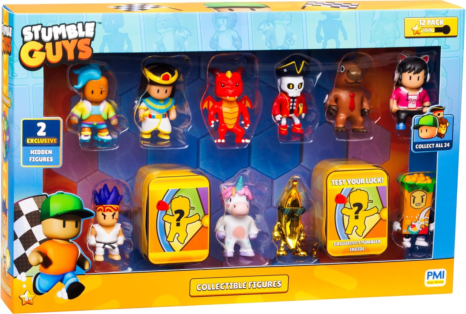 STUMBLE GUYS - FIGURKI - ZESTAW Deluxe 12SZT VER.A : Amazon.co.uk: Outlet