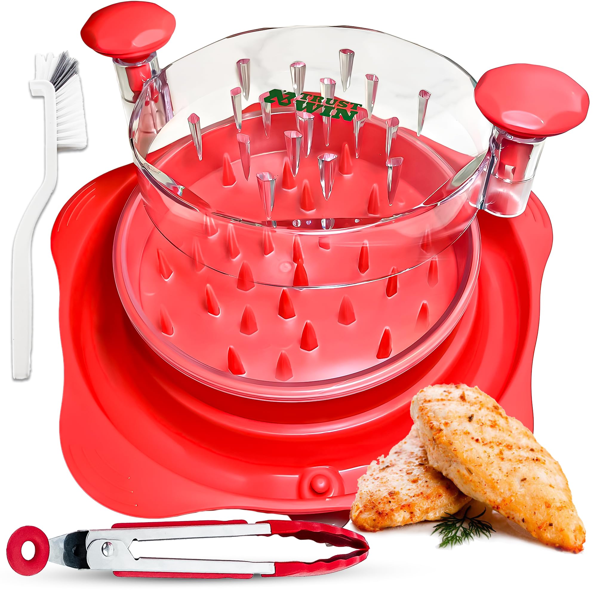 Amazon.com: Pro Chicken Shredder with Suction Cups, Large Chicken ...