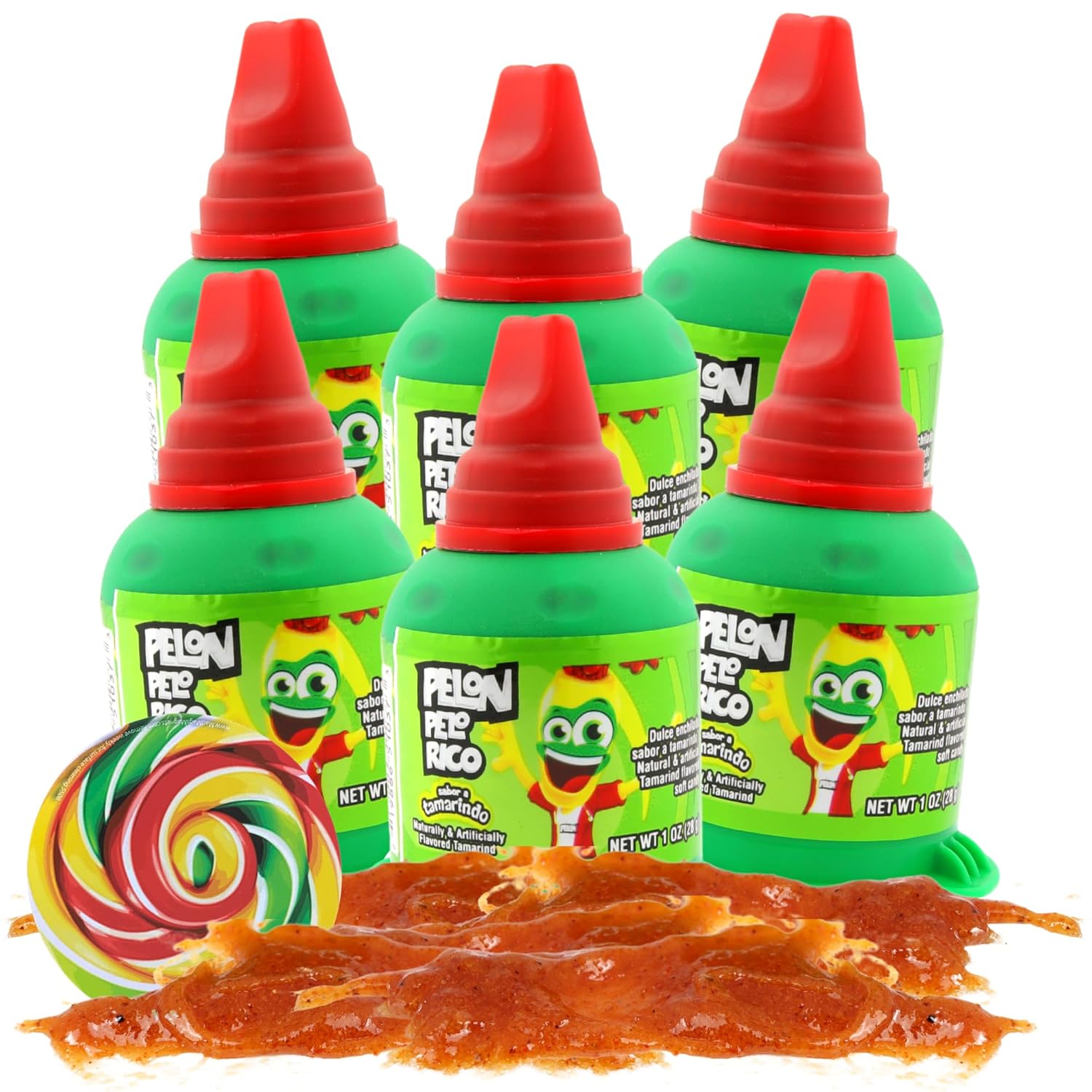 Amazon.com: Pelon Pelo Rico Tamarind Flavored Mexican Candy, Fiesta ...