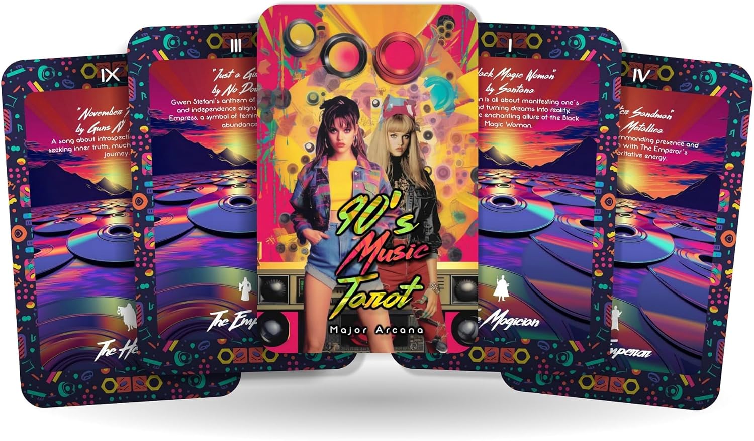 Amazon.com: Ibiza TAROT -Tarot musical de los 90 - desde mermeladas de ...