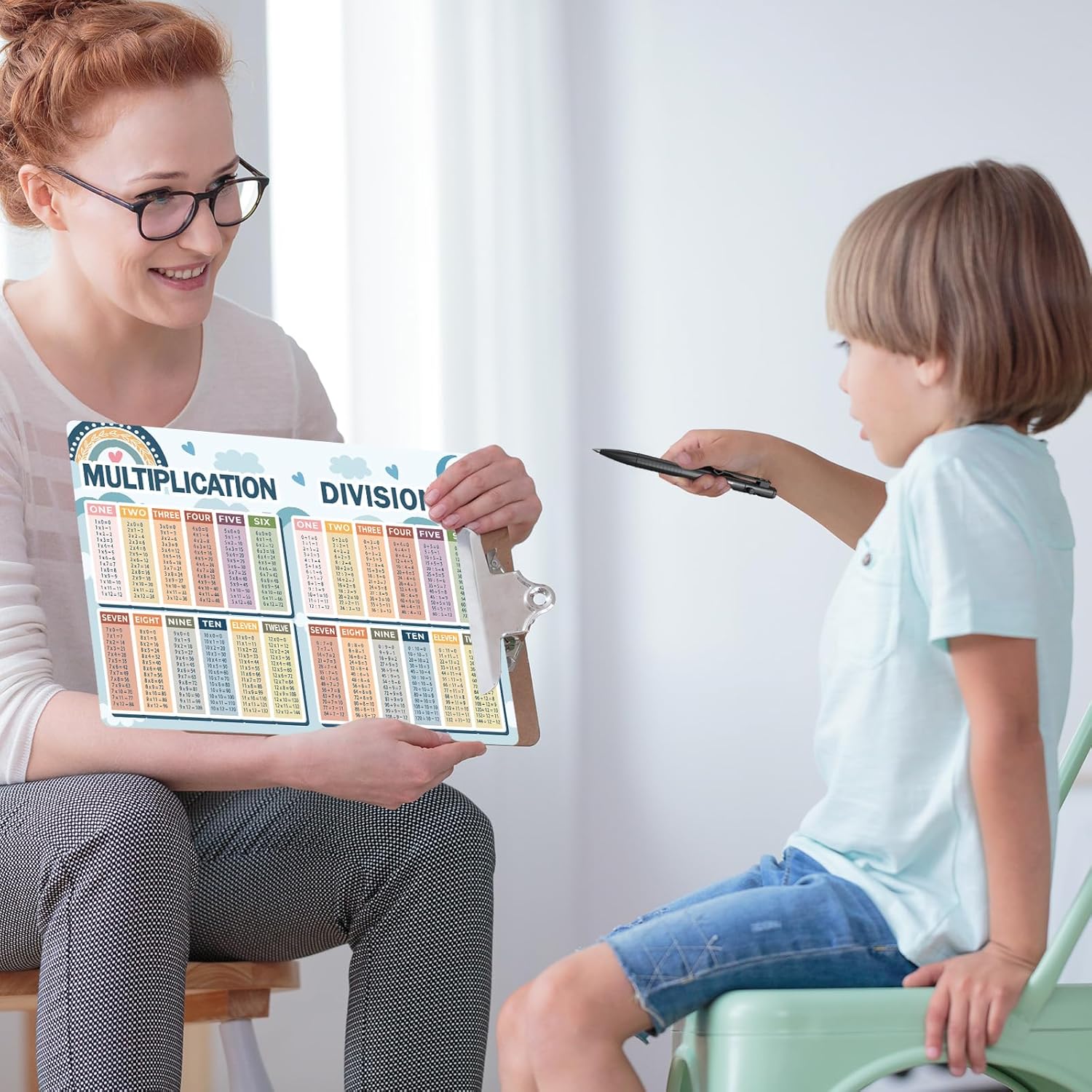 Multiplication Table A4 Educational Math Posters, Addition Subtraction ...