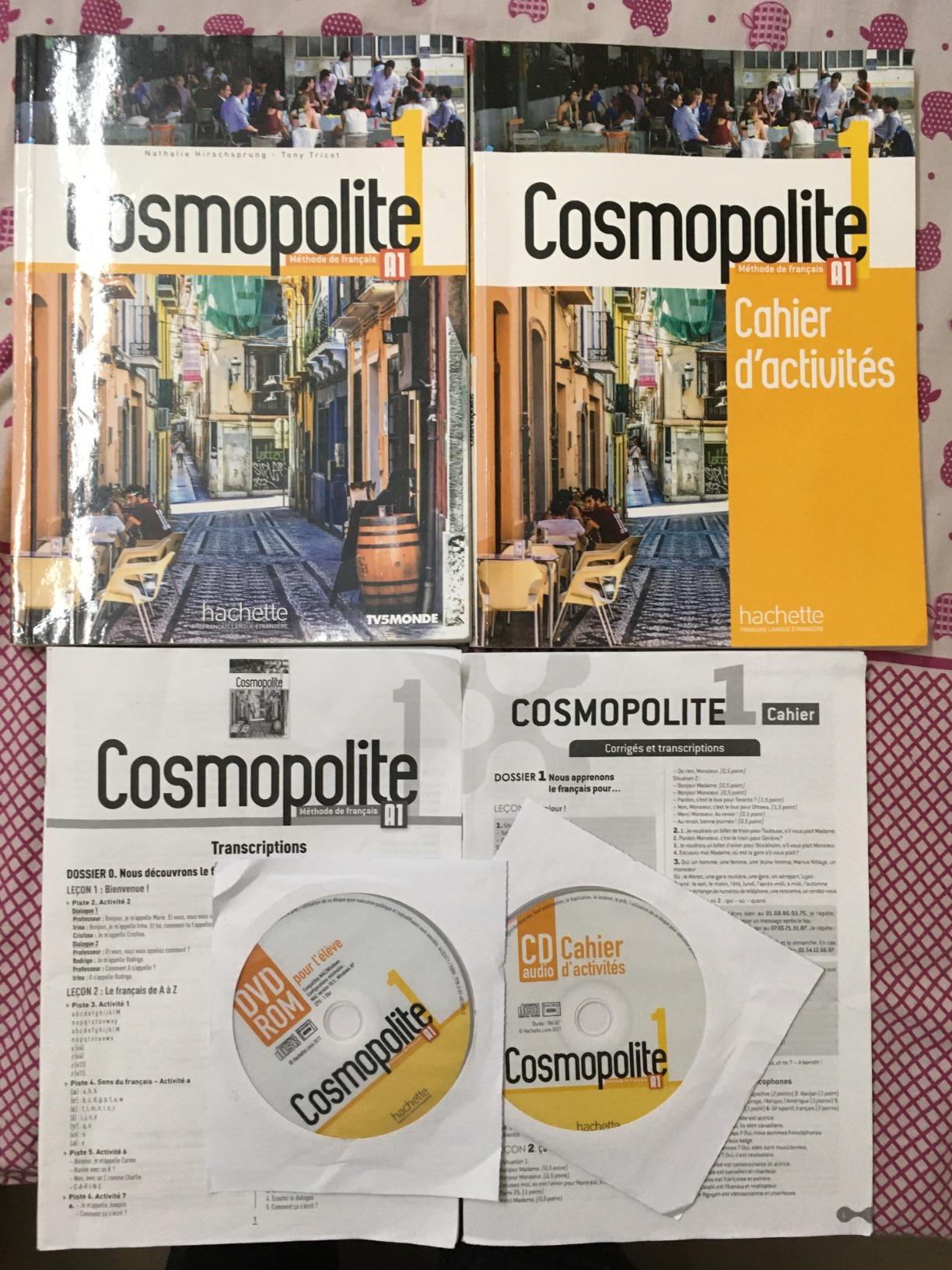 Buy Cosmopolite A1 Textbook + Workbook (2 Book Set) Book Online at Low ...