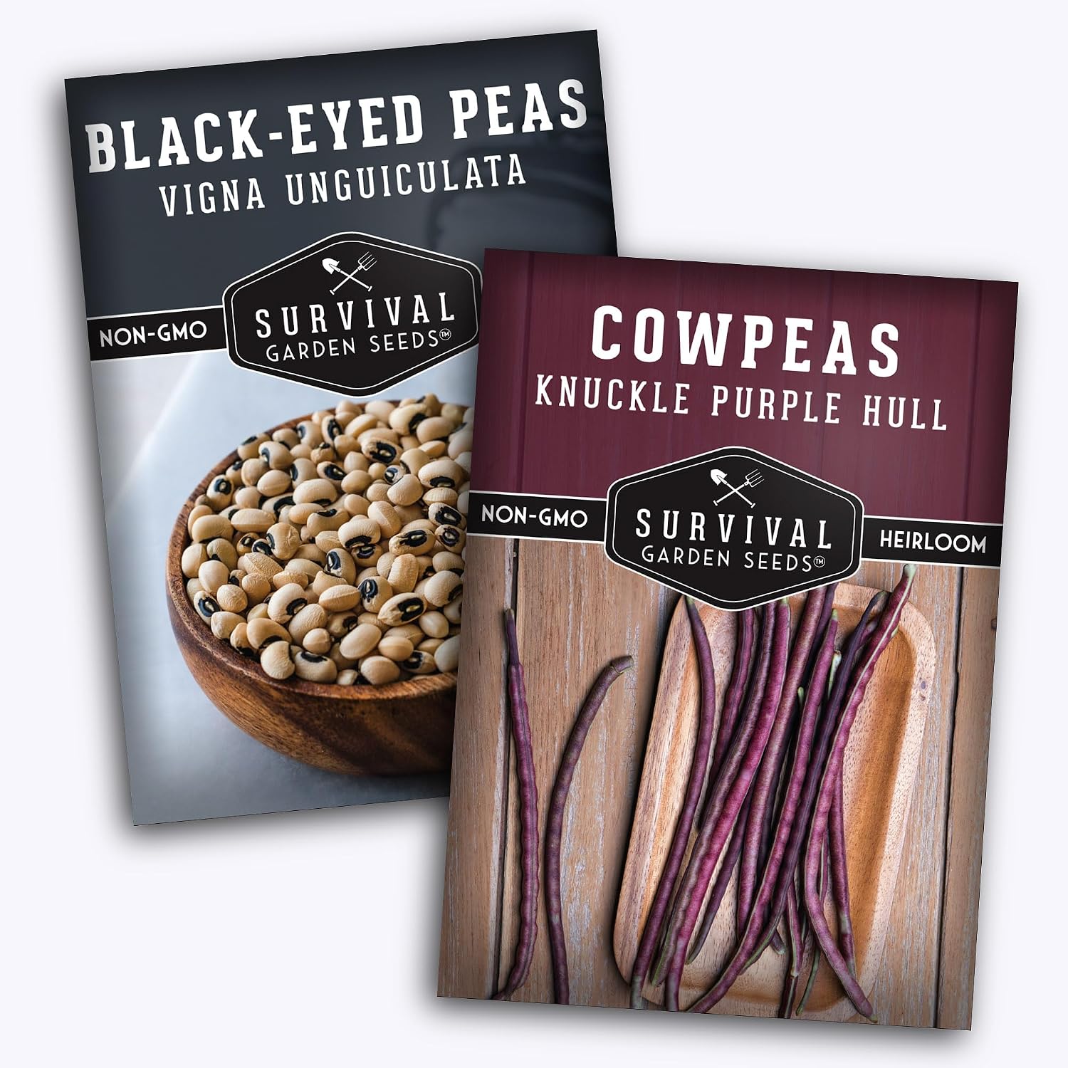Amazon.com : Cowpea Seeds 2 Variety Pack for Planting – Heirloom ...