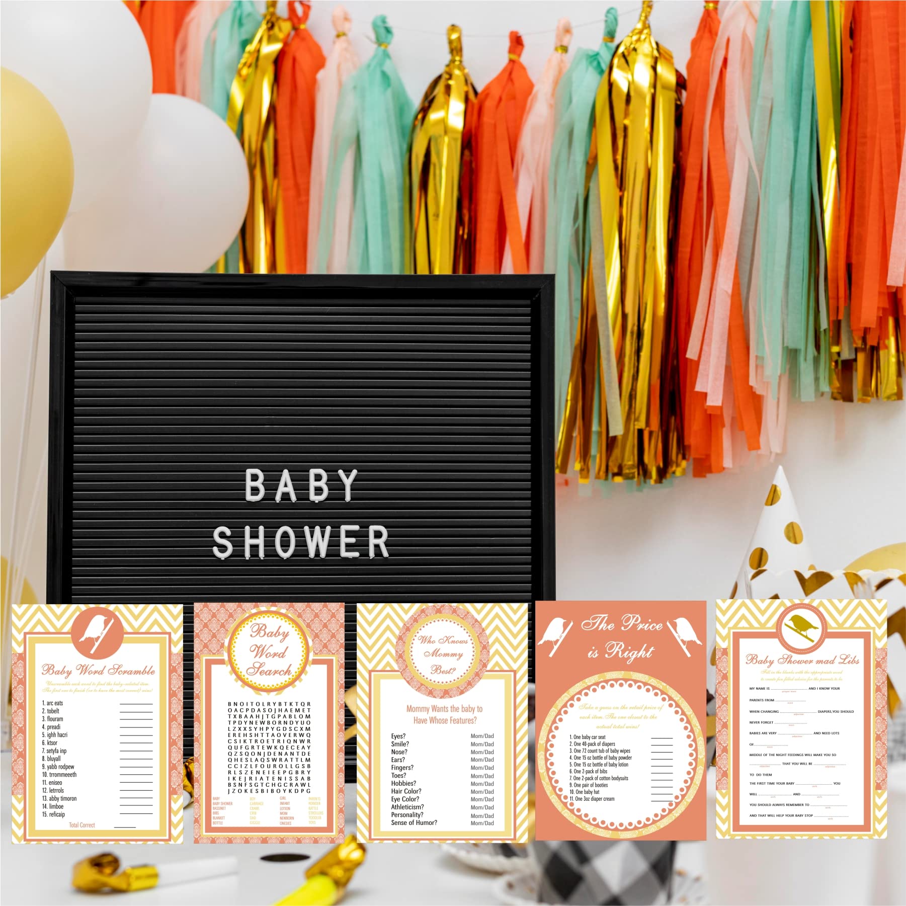 Little Birdie Baby Shower Theme