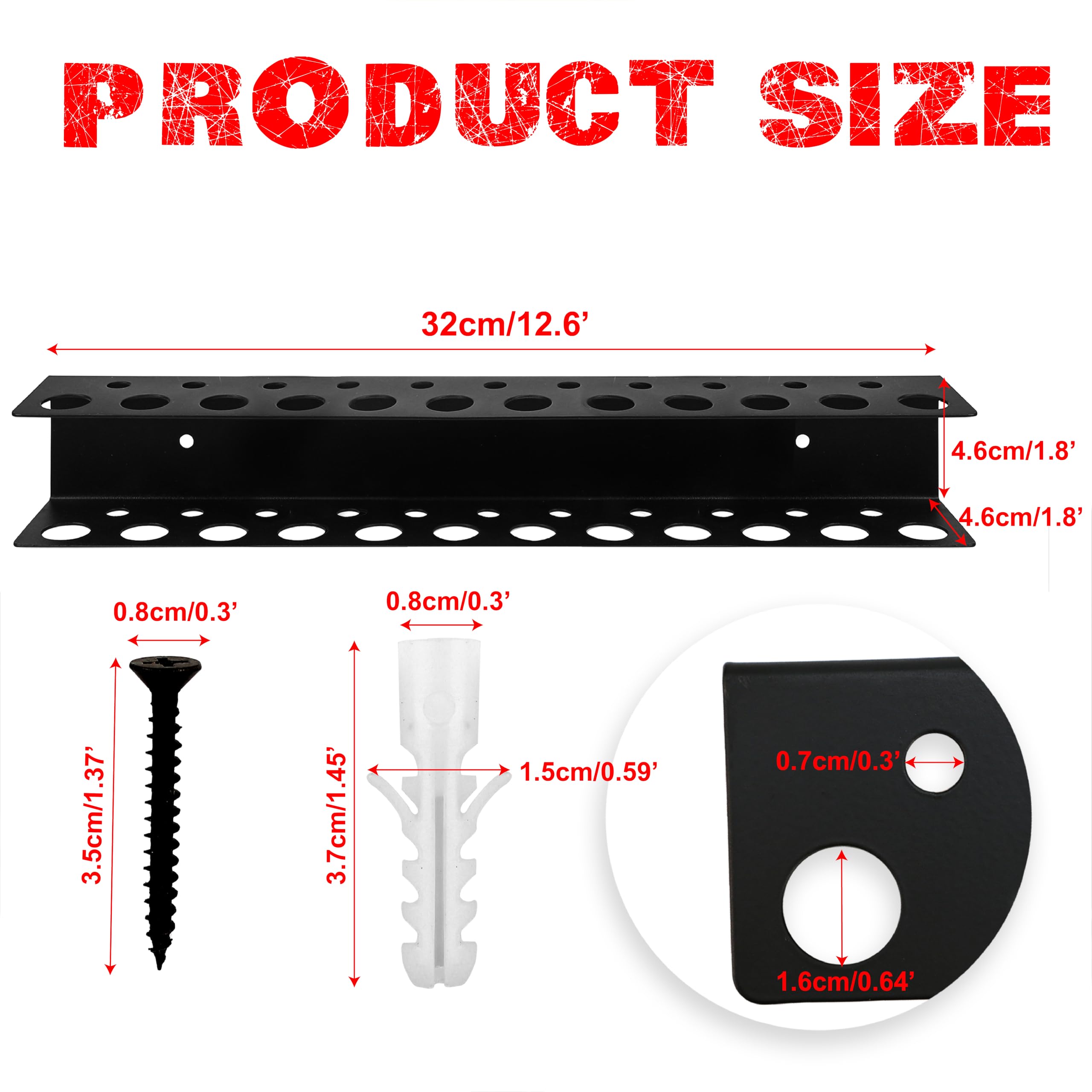 Snapklik.com : Screwdriver Holder Wall Mount