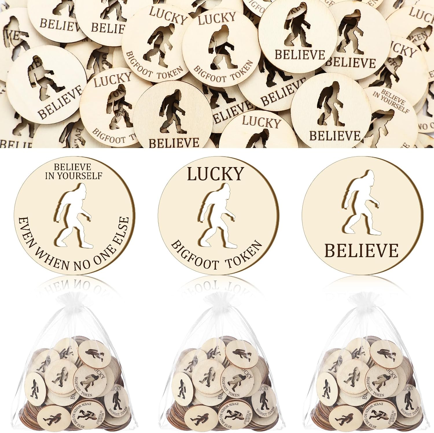 Amazon.com: Kathfly 120 Pcs Bigfoot Sasquatch Gift for Men Graduation ...