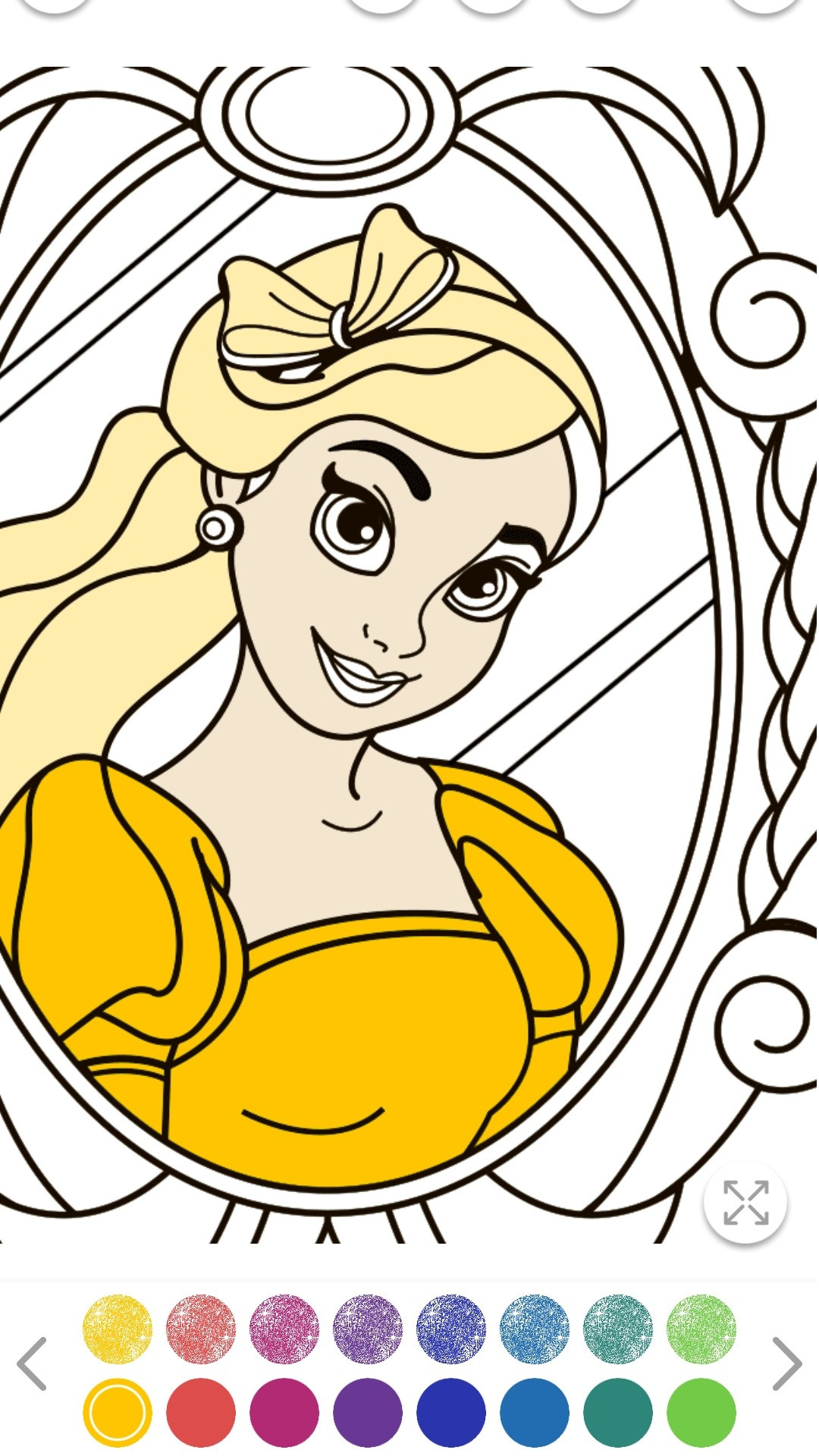 Royal Princess Coloring Book 2023; magical coloring journey - App on ...
