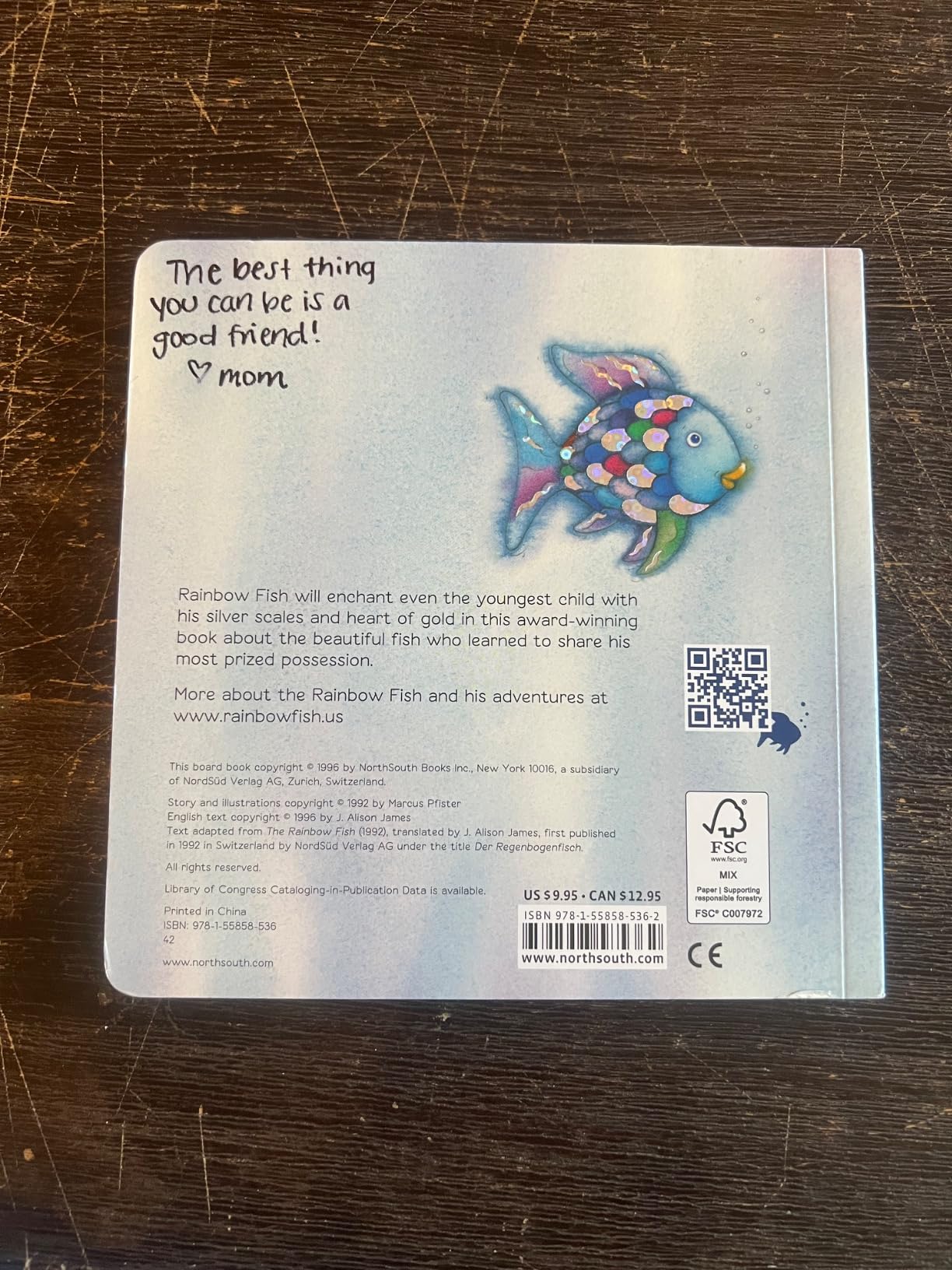 Rainbow Fish Board Book: The international bestselling picture book ...